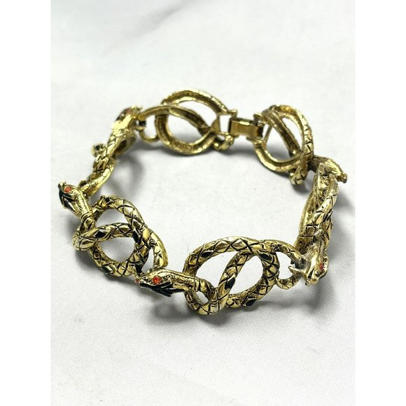 Vintage | Jewelry | Vintage Art Arthur Pepper Snake Bracelet | Poshmark